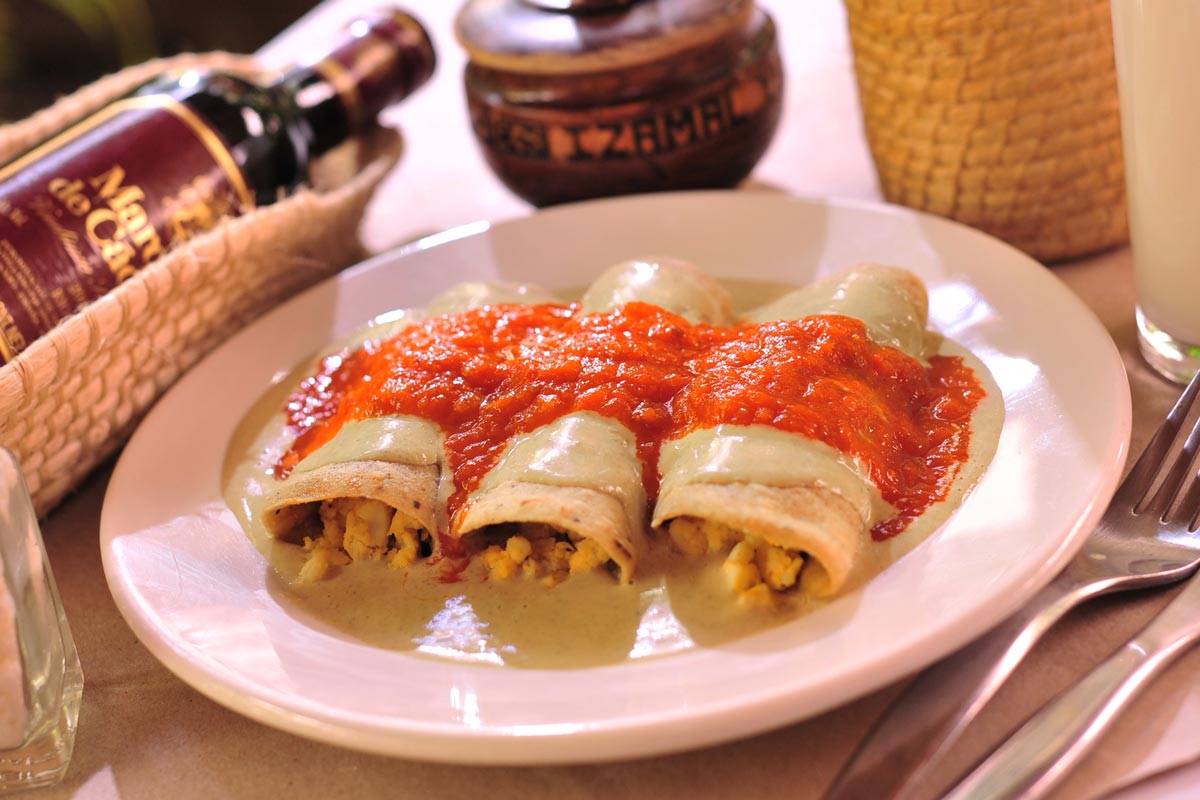 Receta de Papadzules